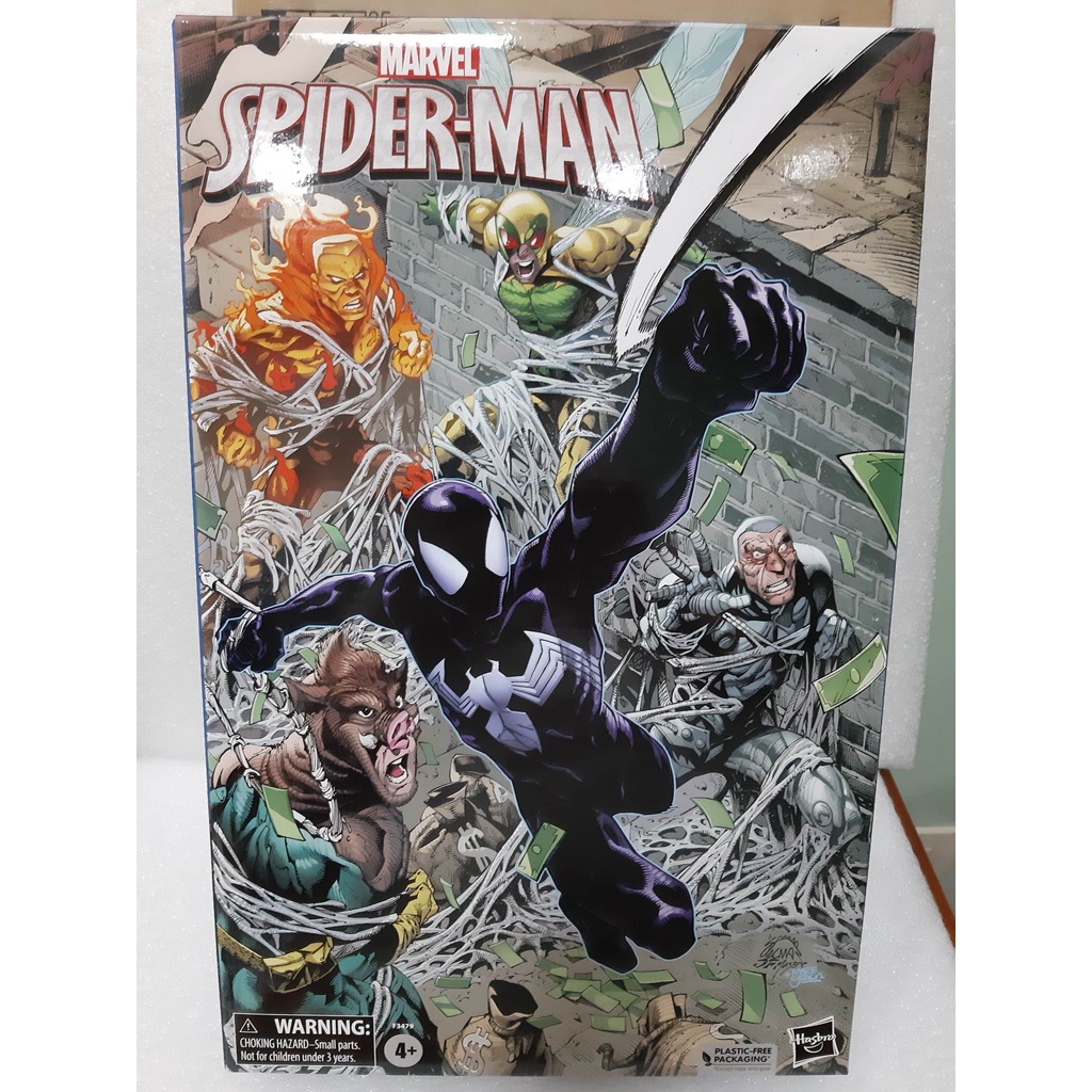 Marvel Legends Spider Man Villains 5 Pack ML Spiderman Molten Man ...