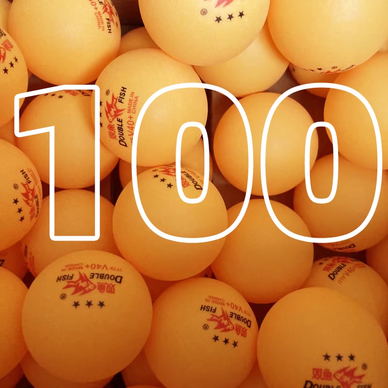 DOUBLE FISH V40+ Original 3 Star Ping Pong Ball Seamed ABS New Material Table Tennis Balls ITTF ...