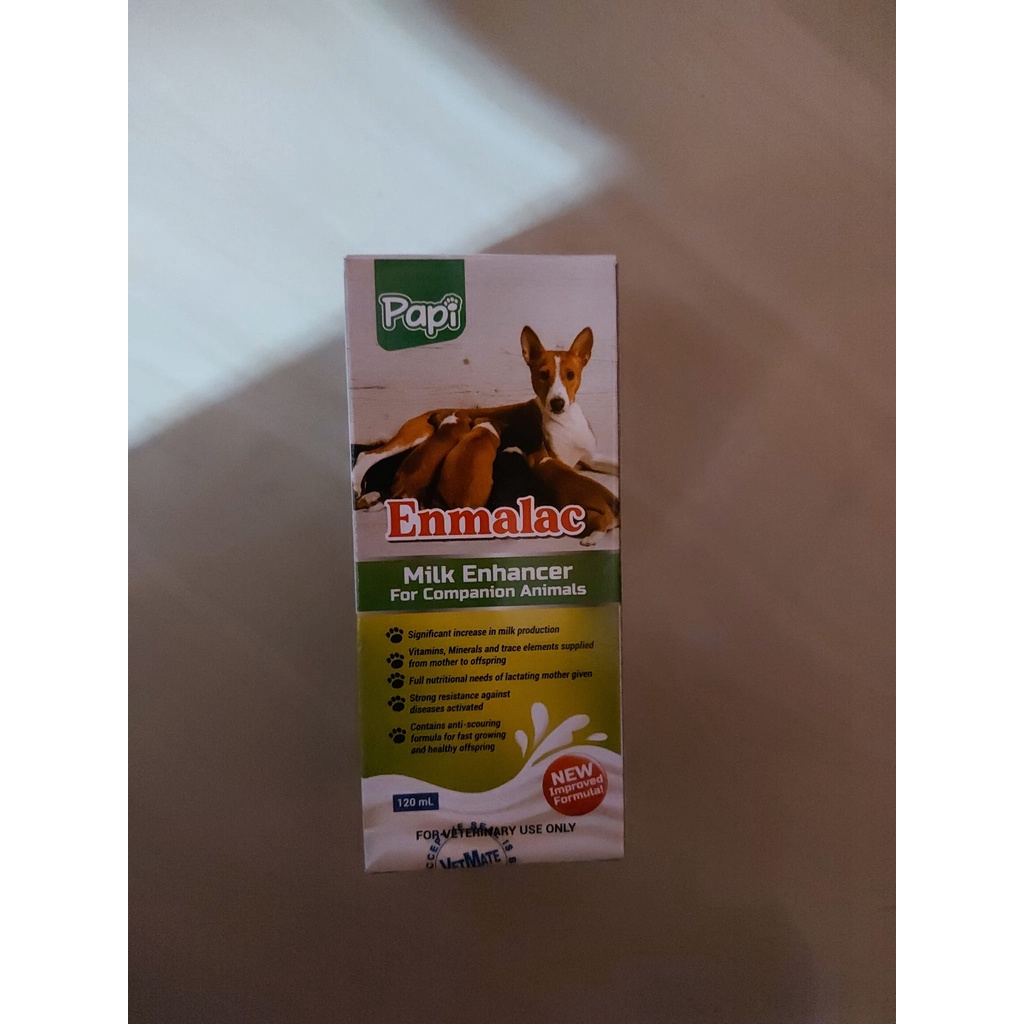 Papi Enmalac Milk Enhancer for cats and dogs (120ml) | Shopee Philippines