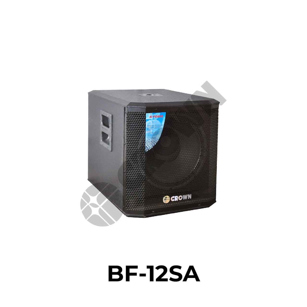 Crown BF-12SA 12'' Active Subwoofer ( 350 Watts ) | Shopee Philippines