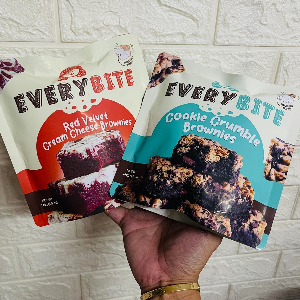 EVERY BITE RED VELVET CREAM CHEESE BROWNIES & COOKIE CRUMBLE 140G ...