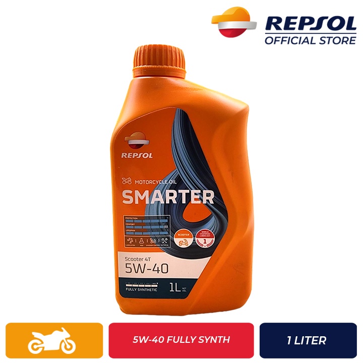 Repsol Moto Smarter Scooter 4T 5W40 1L | Shopee Philippines