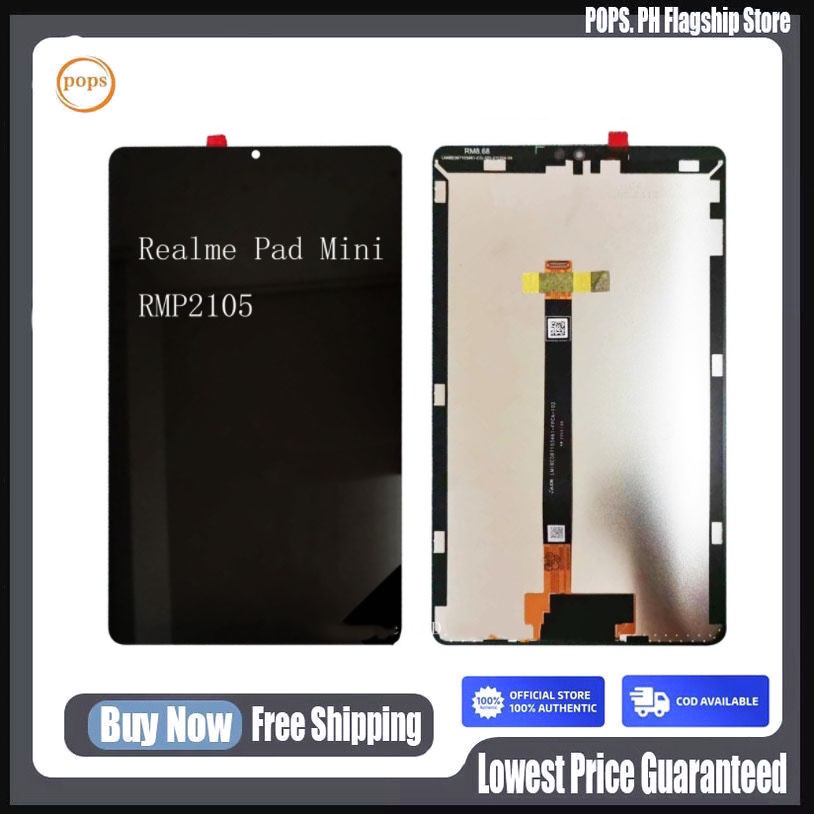 Realme LCD Realme Pad Mini RMP2105 LCD Digital Touch Screen Display ...