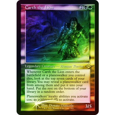 Magic the Gathering | Carth the Lion | Shopee Philippines