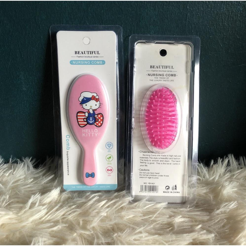 Hello kitty hair brush cute fashion comb | Shopee Philippines