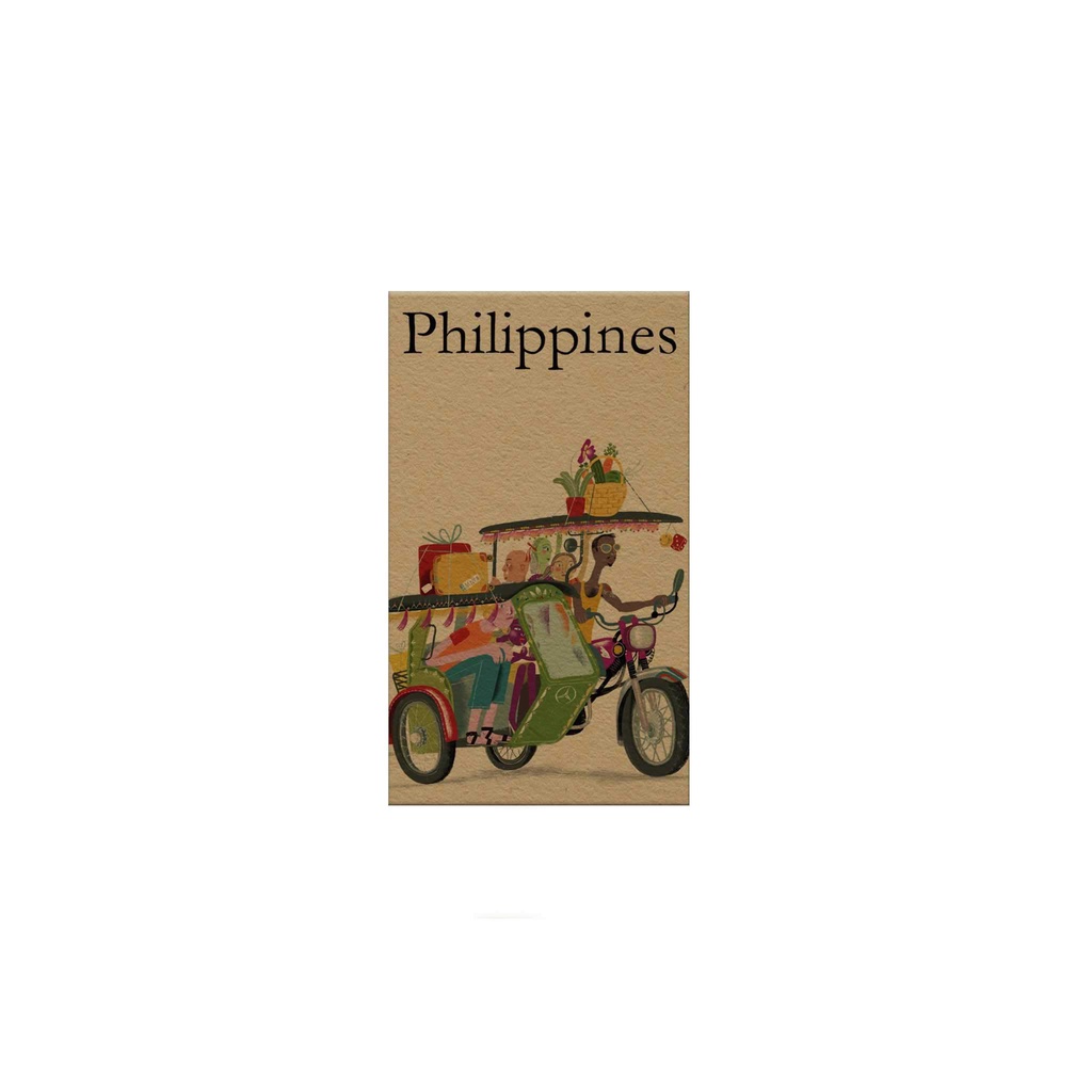 Papemelroti Philippine Souvenirs Magnetic Bookmark | Jeepney Bahay-Kubo ...