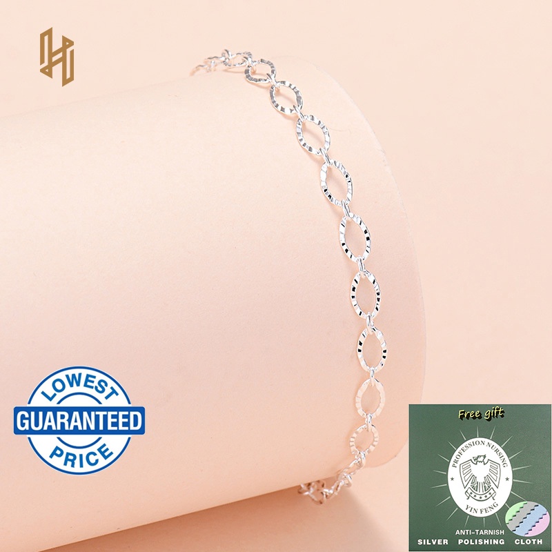 S925 Silver Women's Bracelet with Snake and Rhine Heart Silver Bracelet ...