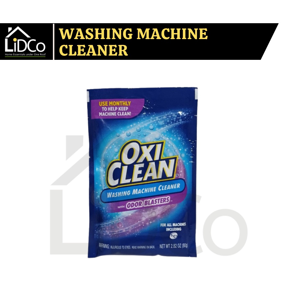 Oxiclean WASHING MACHINE CLEANER with Odor Blasters 1 Pouch 80g ...