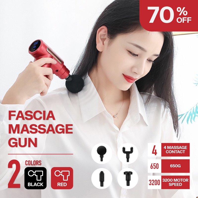 70%off Mini massage gun fascia muscle relaxation vibration gun fitness ...