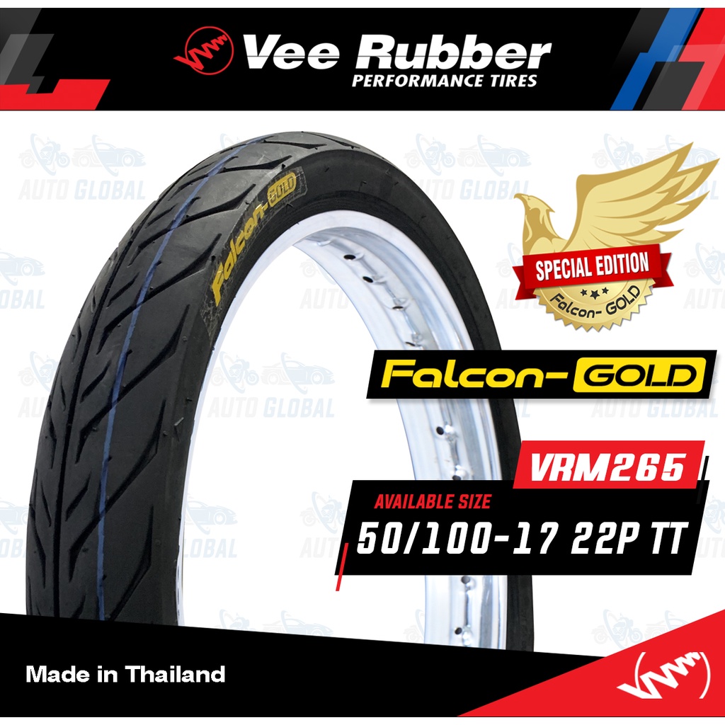 50/100-17 VRM265 (TT) Vee Rubber FALCON GOLD 50/100 - 17 Tubetype ...