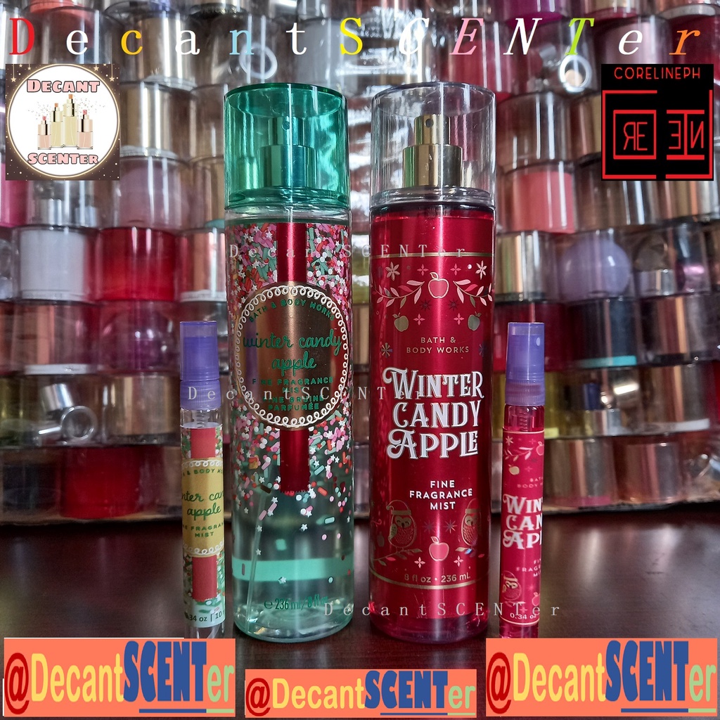 Winter Candy Apple Mist/Lotion in Travel Size | Shopee Philippines