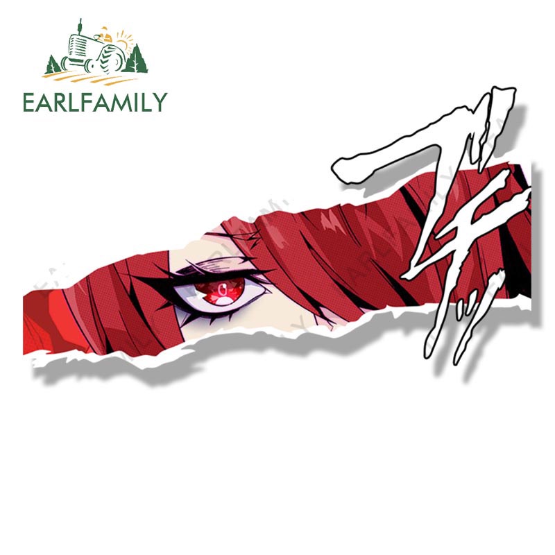 EARLFAMILY Streetwear Erza Scarlet Fanart Car Sticker Janpan Anime ...