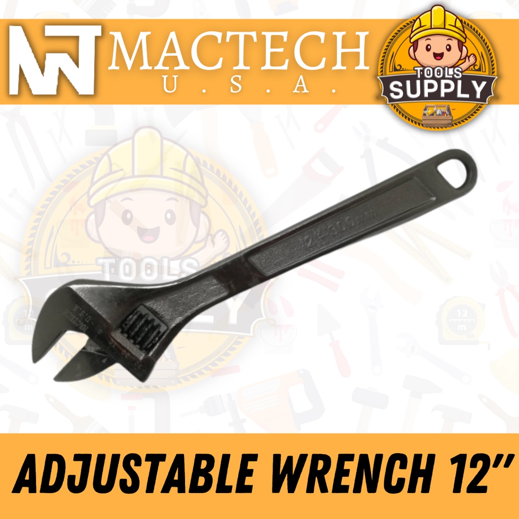 T.S Mactech adjustable wrench 12 inches katala wrench mechanics tool ...