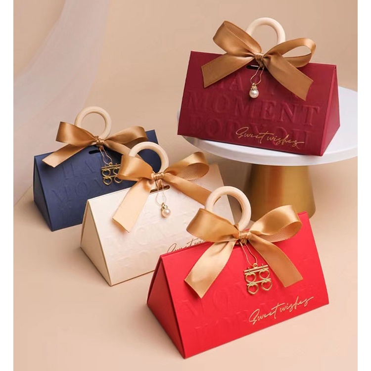 Candy hand-held packaging box, souvenir box, wedding empty box, gift ...