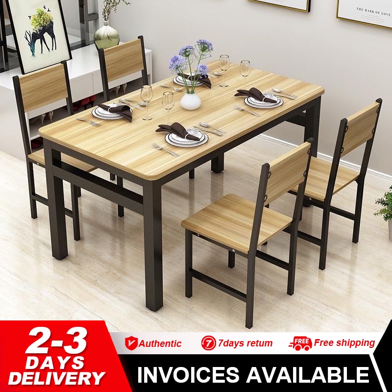 Household modern small apartment household simple dining table and ...
