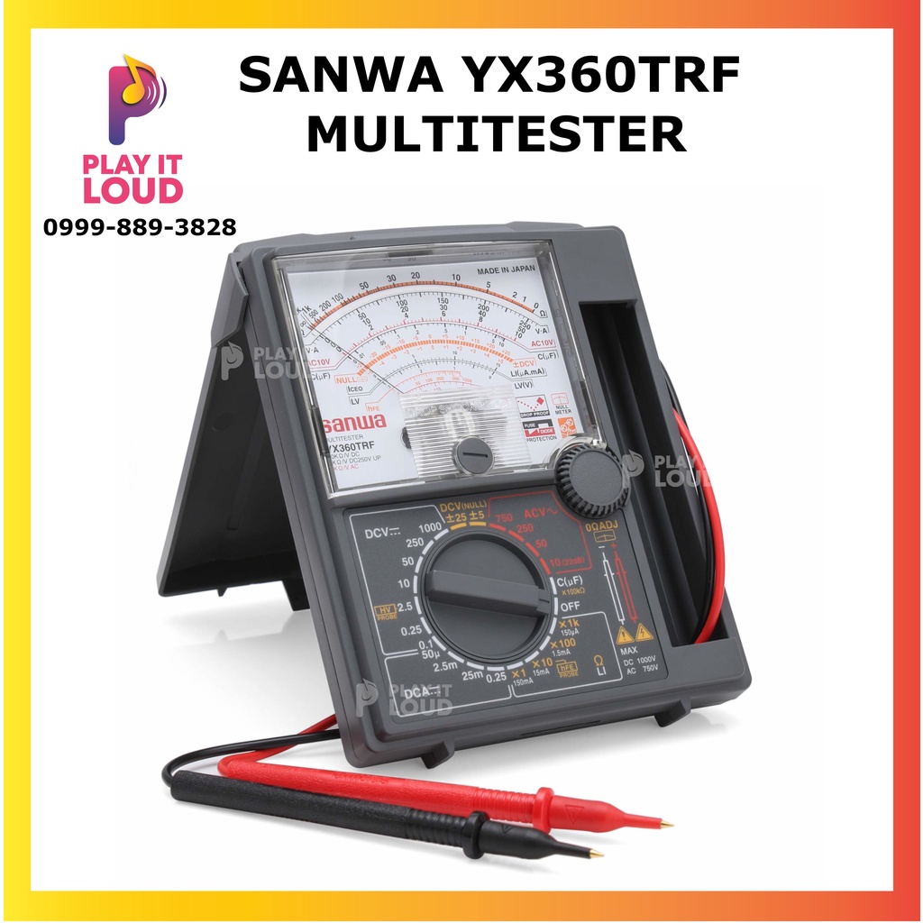 !!!SALE !!!SALE !!!SALE SANWA MULTITESTER YX360TRF | Shopee Philippines