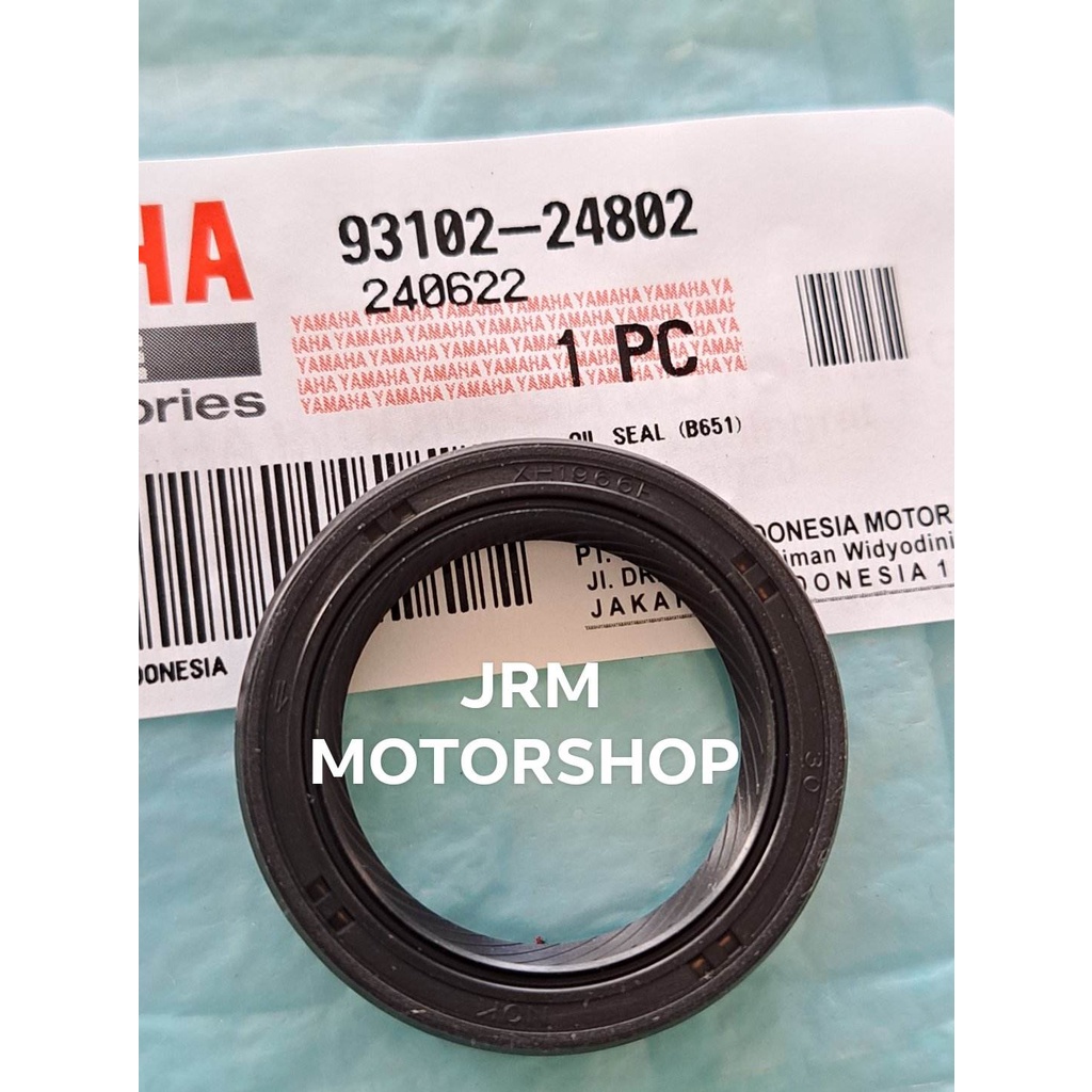 93102-24802 Oil Seal Pulley Side AEROX V1 V2 NMAX V2 YAMAHA GENUINE ...