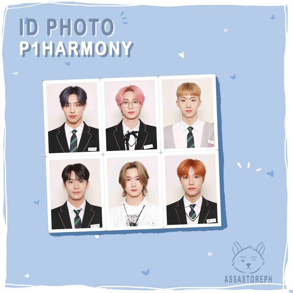 P1HARMONY ID Photo (Fanmade) Kpop | Assastoreph | Shopee Philippines