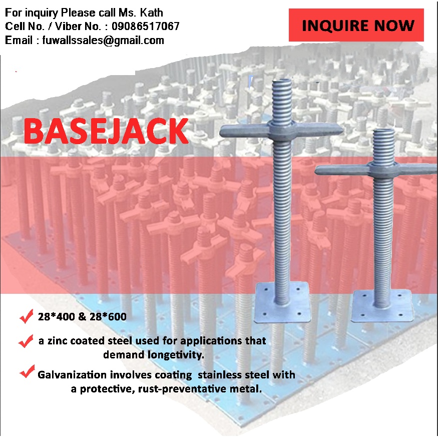 Base Jack / Base Plate 30*400mm | Shopee Philippines