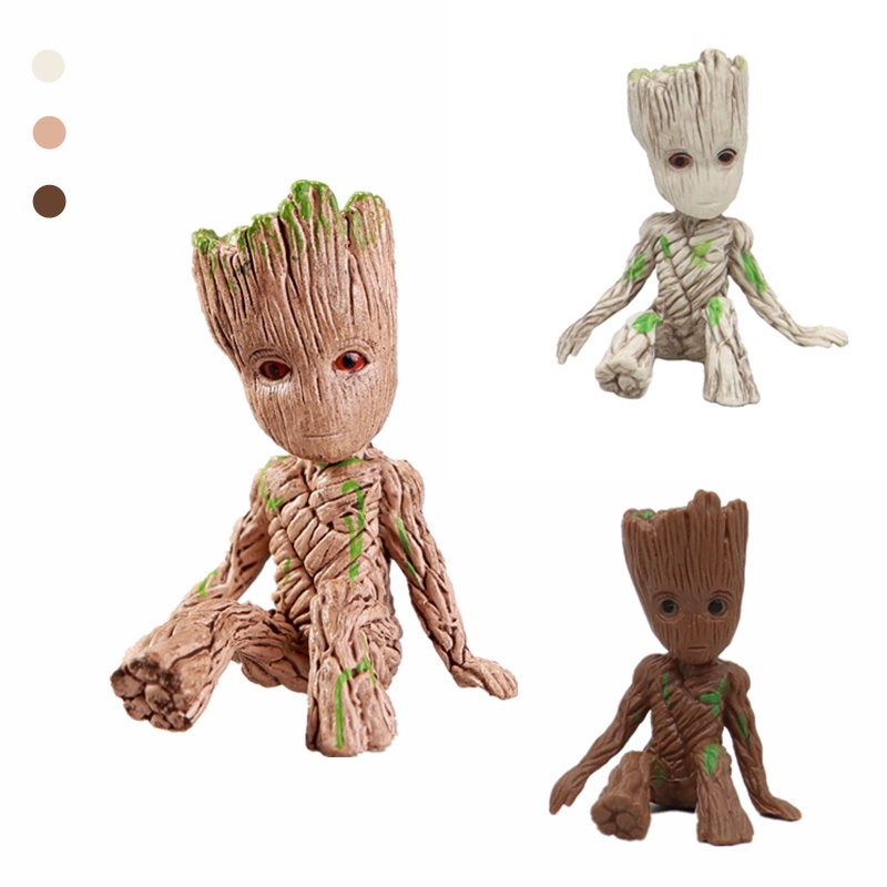 6cm Groot Grout Sitting Collectible Anime Toys PVC Cartoon Mini Action ...