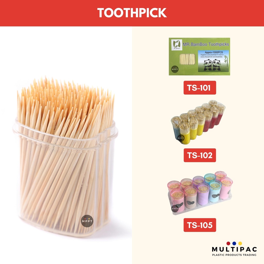 Toothpick in Box/Small Canister/Big Canister (TS-101, TS-102, TS-105 ...