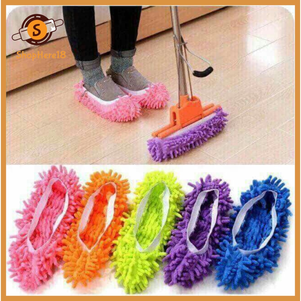 IKQPH Mop Slipper House Cleaning Rag Removal Lazy Floor Wall Dust ...