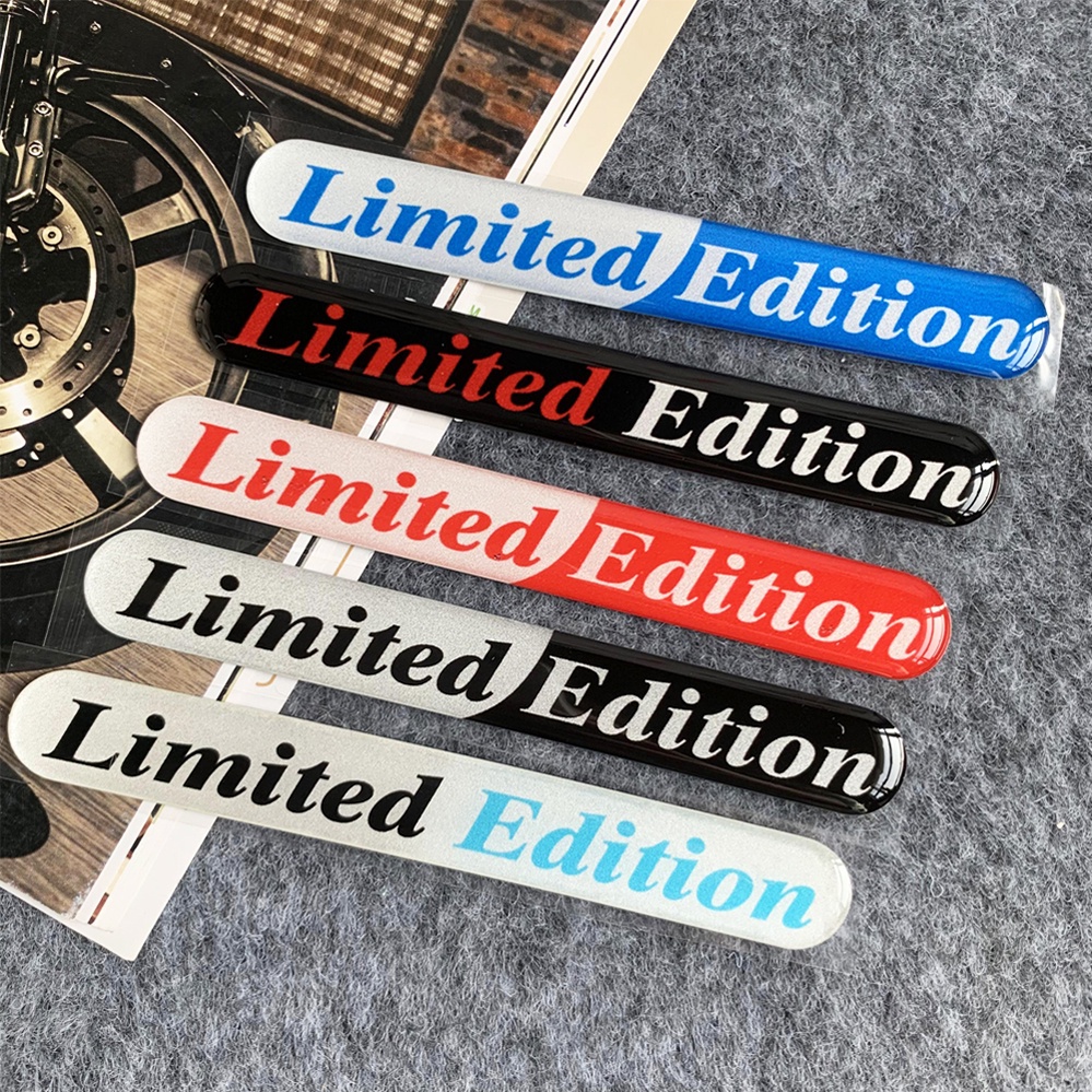 3D Resin Gel Reflector Sticker Motorcycle Bike Top Box Tank Emblem ...