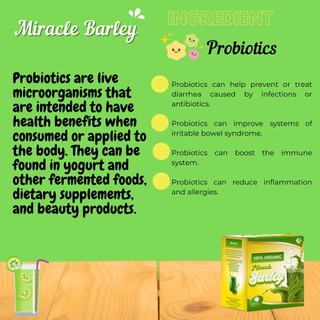 FDA Approved Miracle Barley 210g with Collagen, Sodium Ascorbate Bacopa ...
