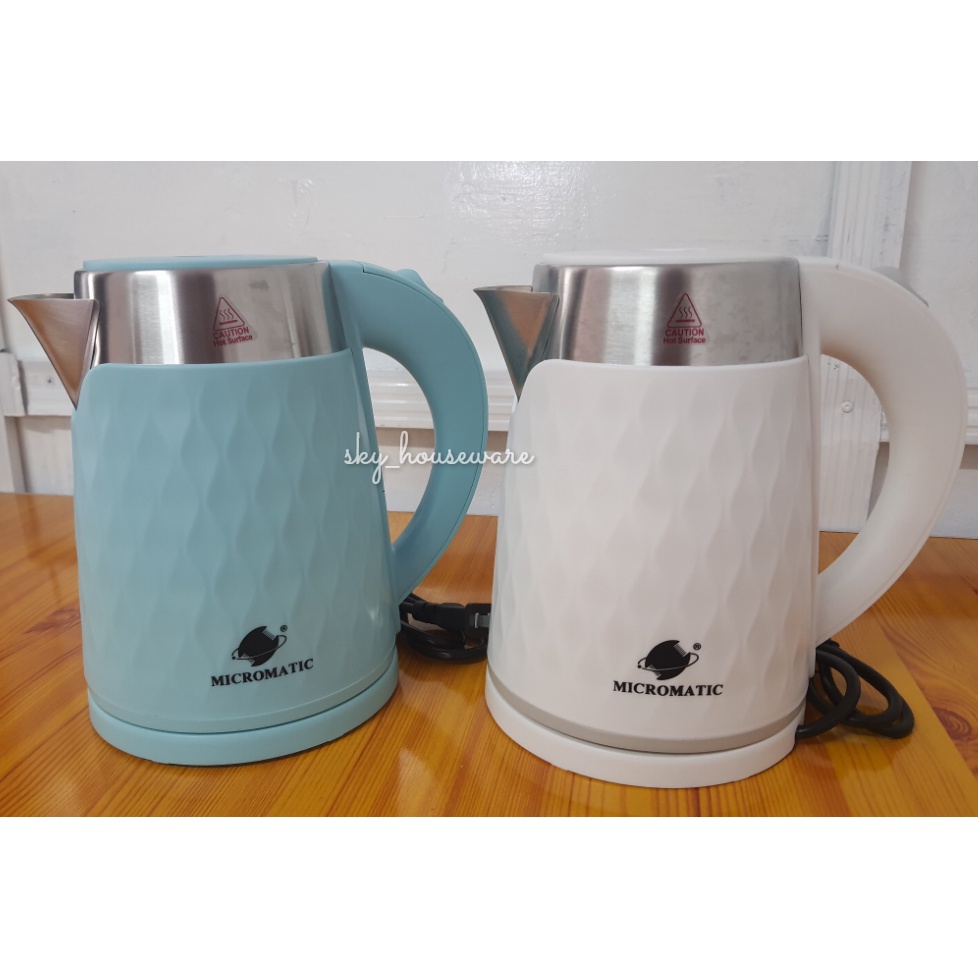 Micromatic MCK-1721 1.7Liters Stainless Steel and Plastic Body ...