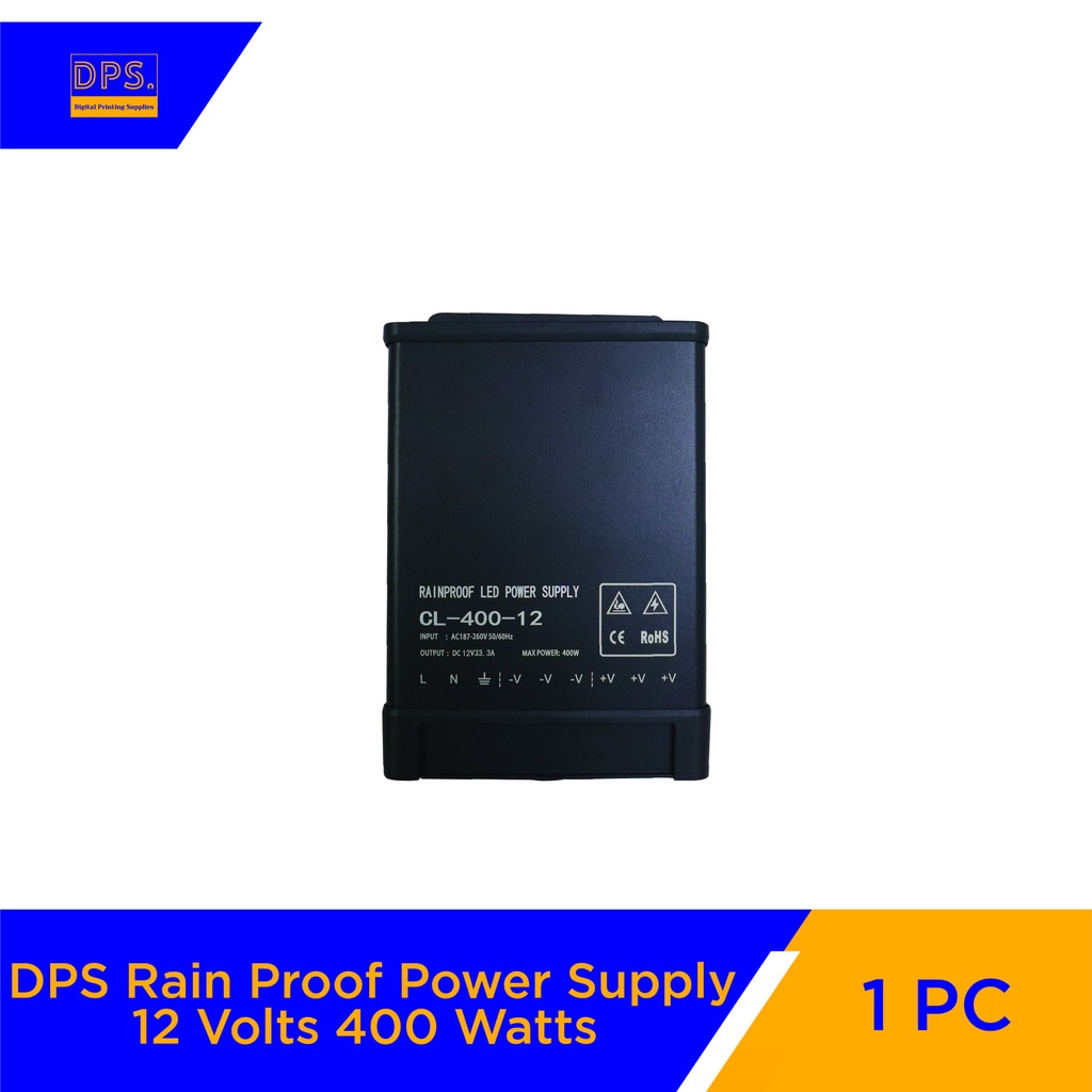 DPS Power Supply Rainproof 12 Volts 10 Ampere 400 and 600 Watts ...