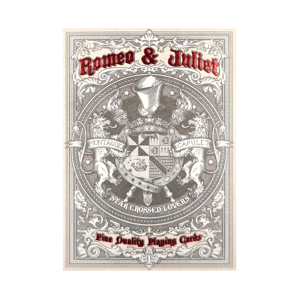 Romeo and Juliet (Paper) Playing Cards | Shopee Philippines