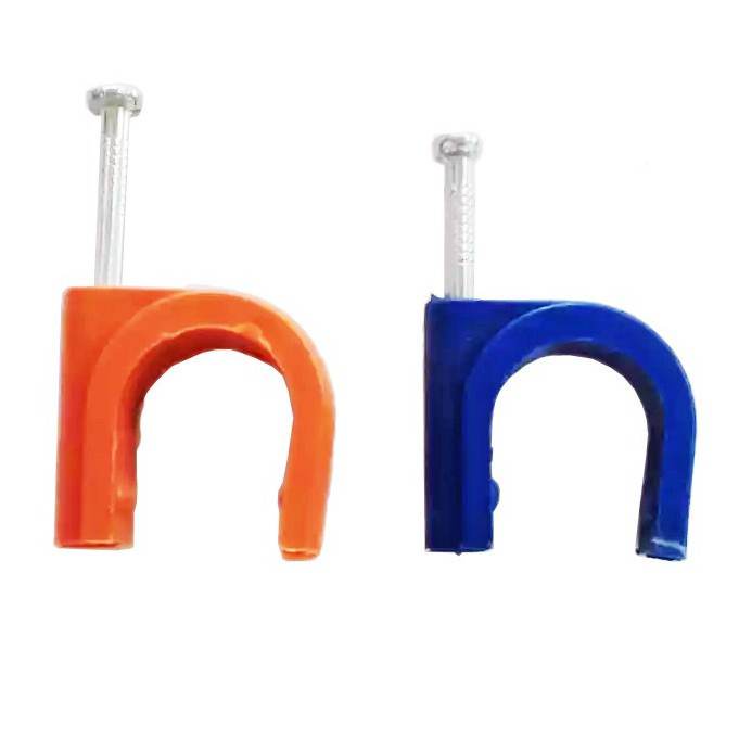 Heavy-Duty PVC Clamp 1/2 Orange And Blue Pipe Clamp Hose Clamp Hose ...
