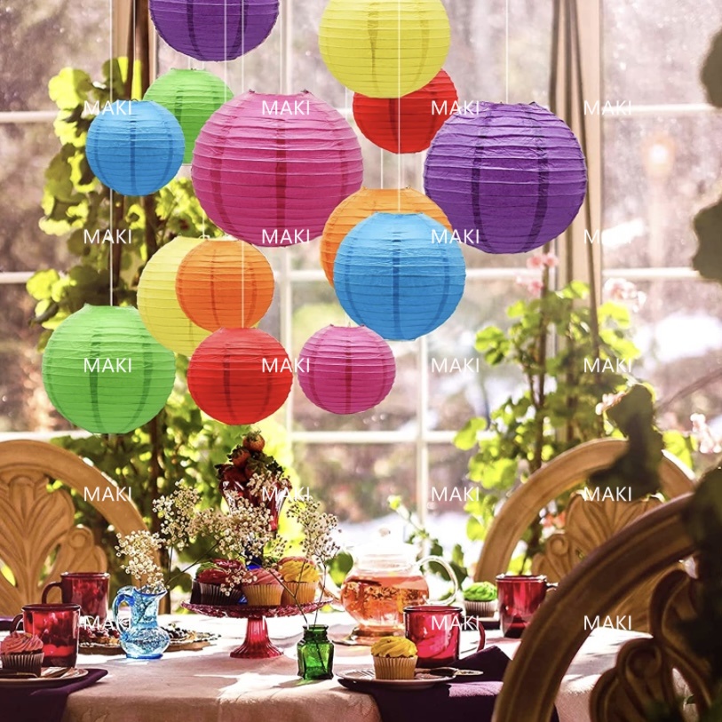 8/10/12/14/16inch Birthday decorations,paper lantern decorations,japanese lantern,party needs ...