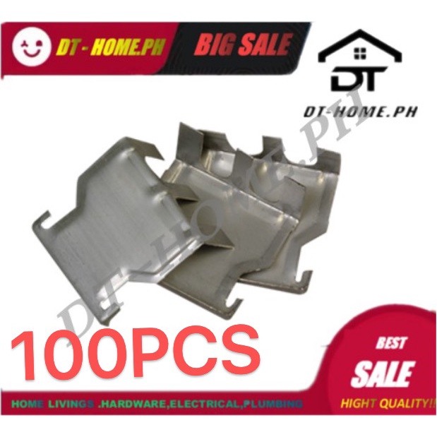 (100pcs) W clip Double furring clip wclip Metal furring wall clip for ...