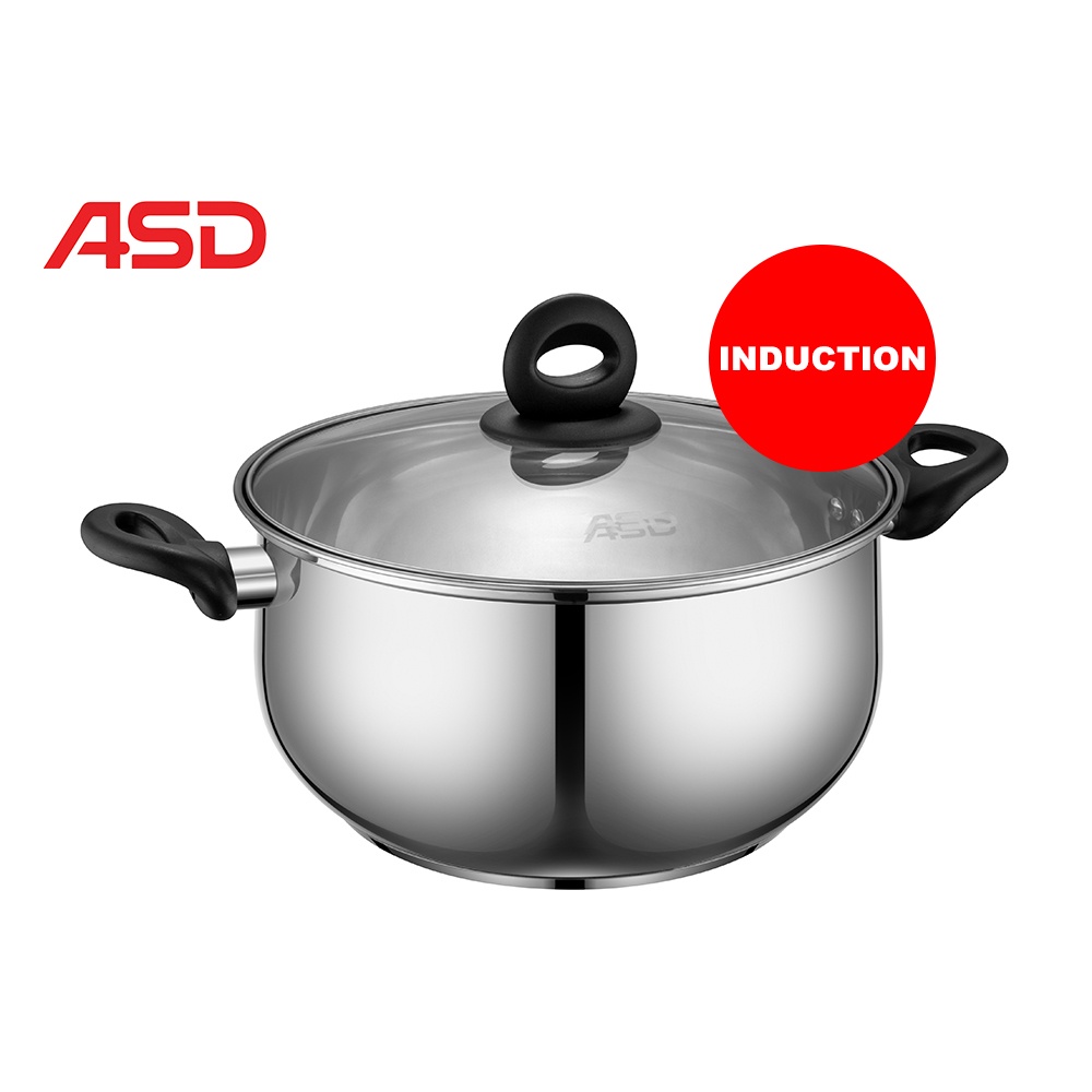 ASD Stainless Steel Induction Casserole | Shopee Philippines