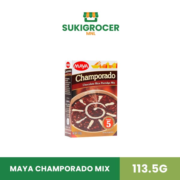 Maya Champorado Mix 113.5G | Shopee Philippines