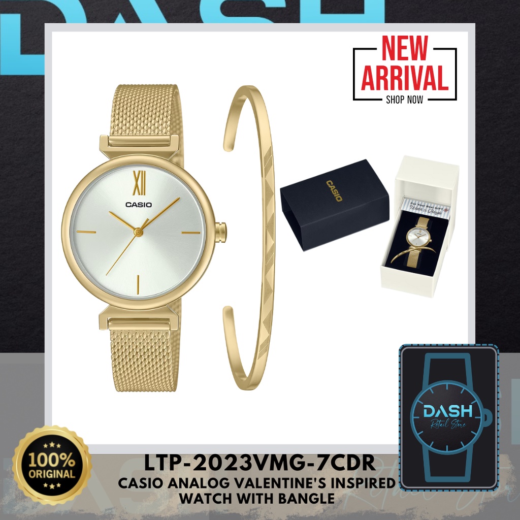 Women's Casio LTP-2023VMG-7C / LTP2023VMG-7C - Analog Valentine's ...