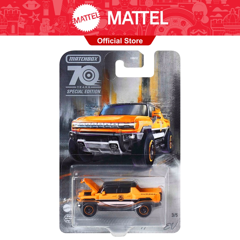 Matchbox 70th Anniversary Die-Cast Special Edition Vehicles Moving ...