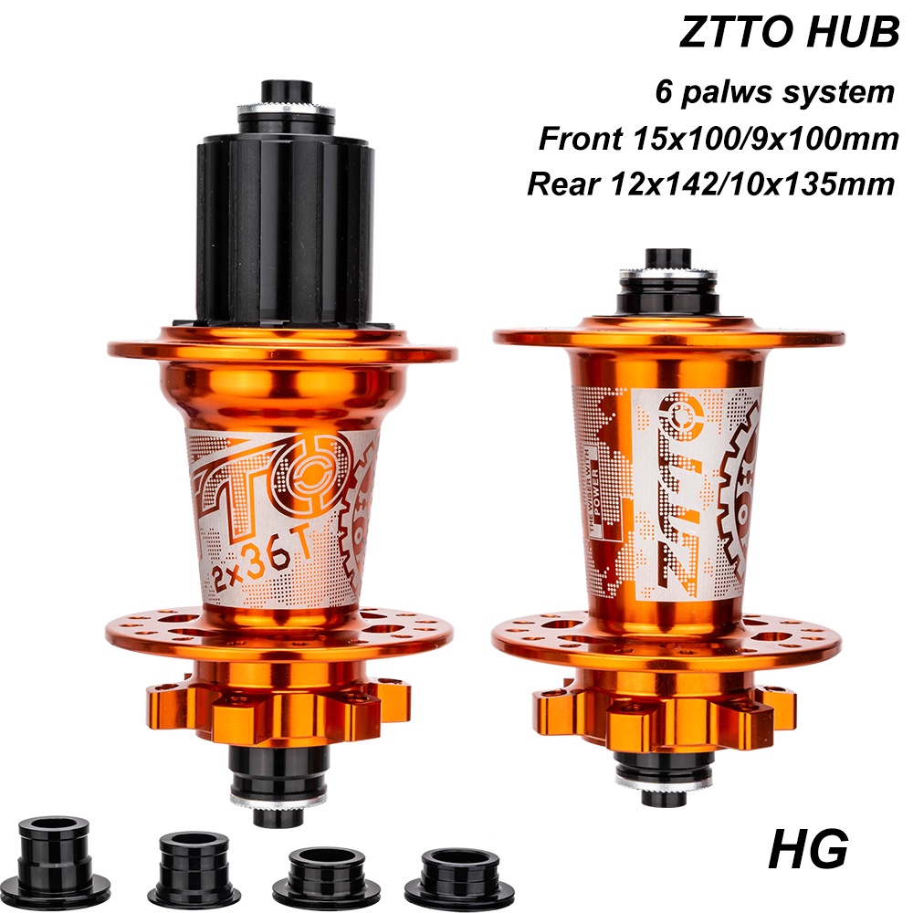 ZTTO MTB Hub Bike 6 Pawls Disc Brake Hub 32Hole Hub DR290 | Shopee ...