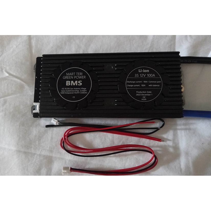Lithium Ion BMS 3S 12v 3.7V 100A/100A with NTC temperature sensor ...