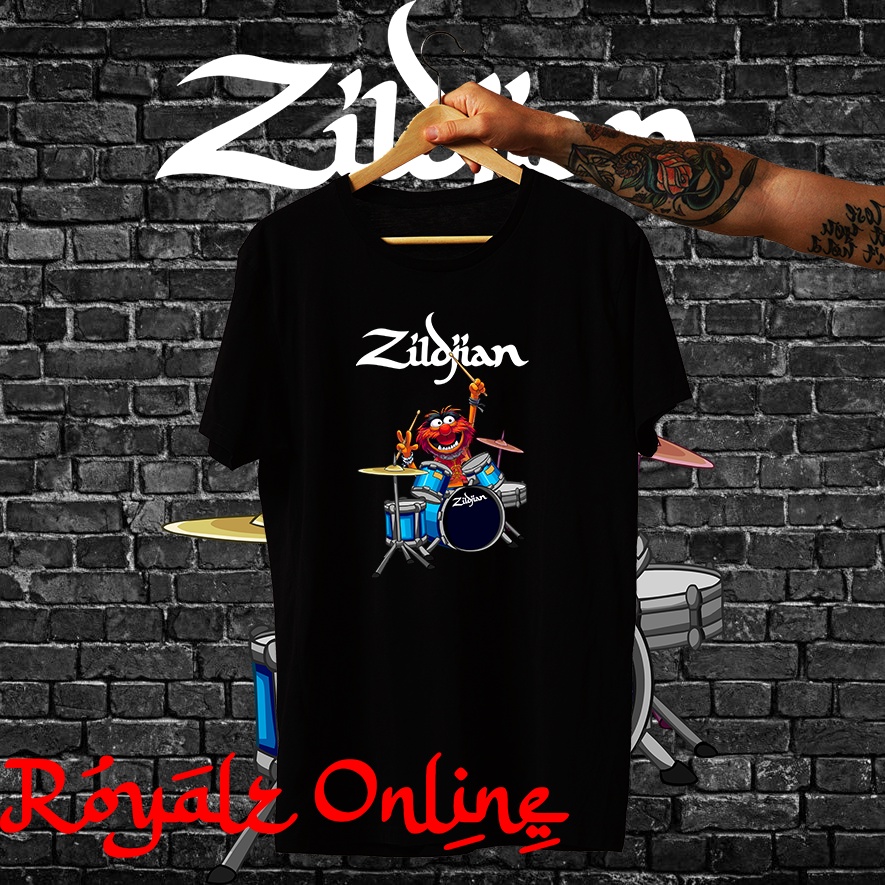 Zildjian Muppet Rakista Shirt DTF Front Print (Unisex For Men And Women ...