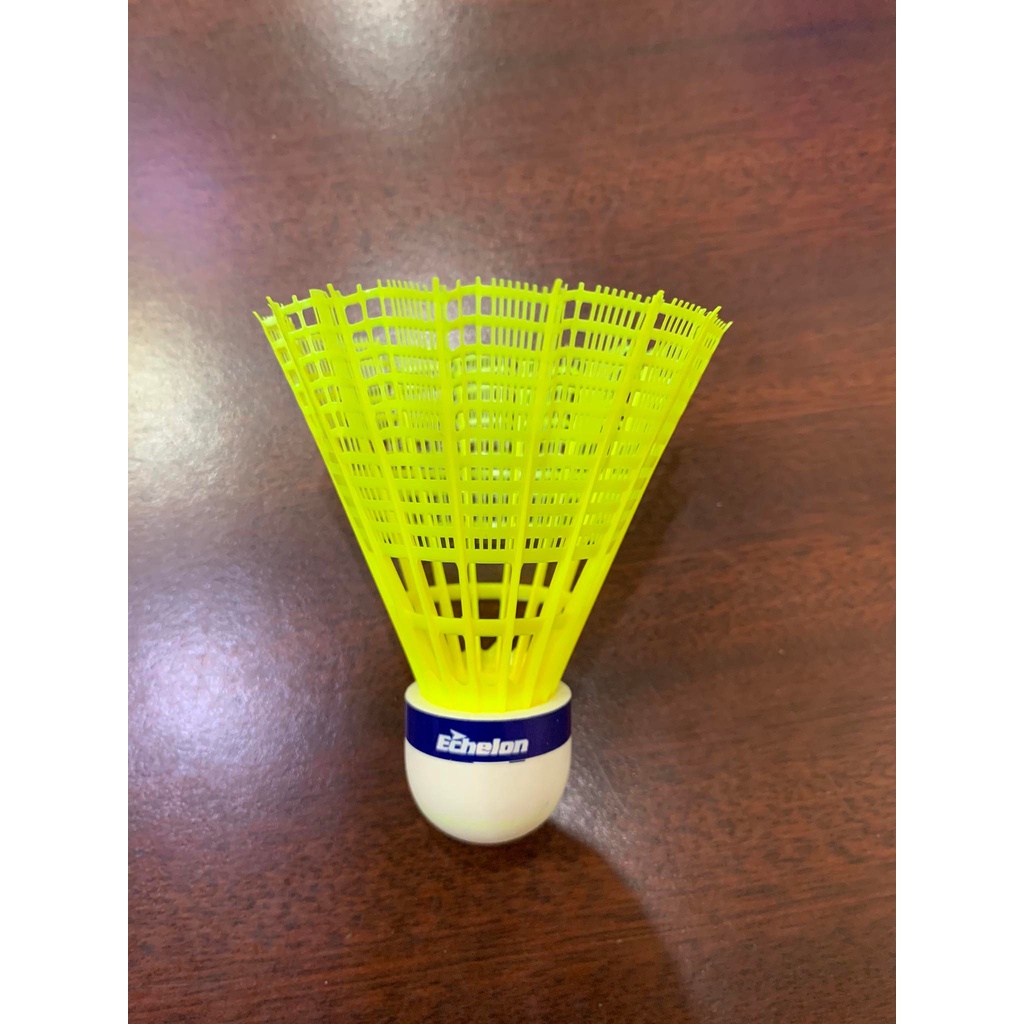 Badminton Shuttlecock Synthetic Echelon Brand E100 (Piece) | Shopee ...