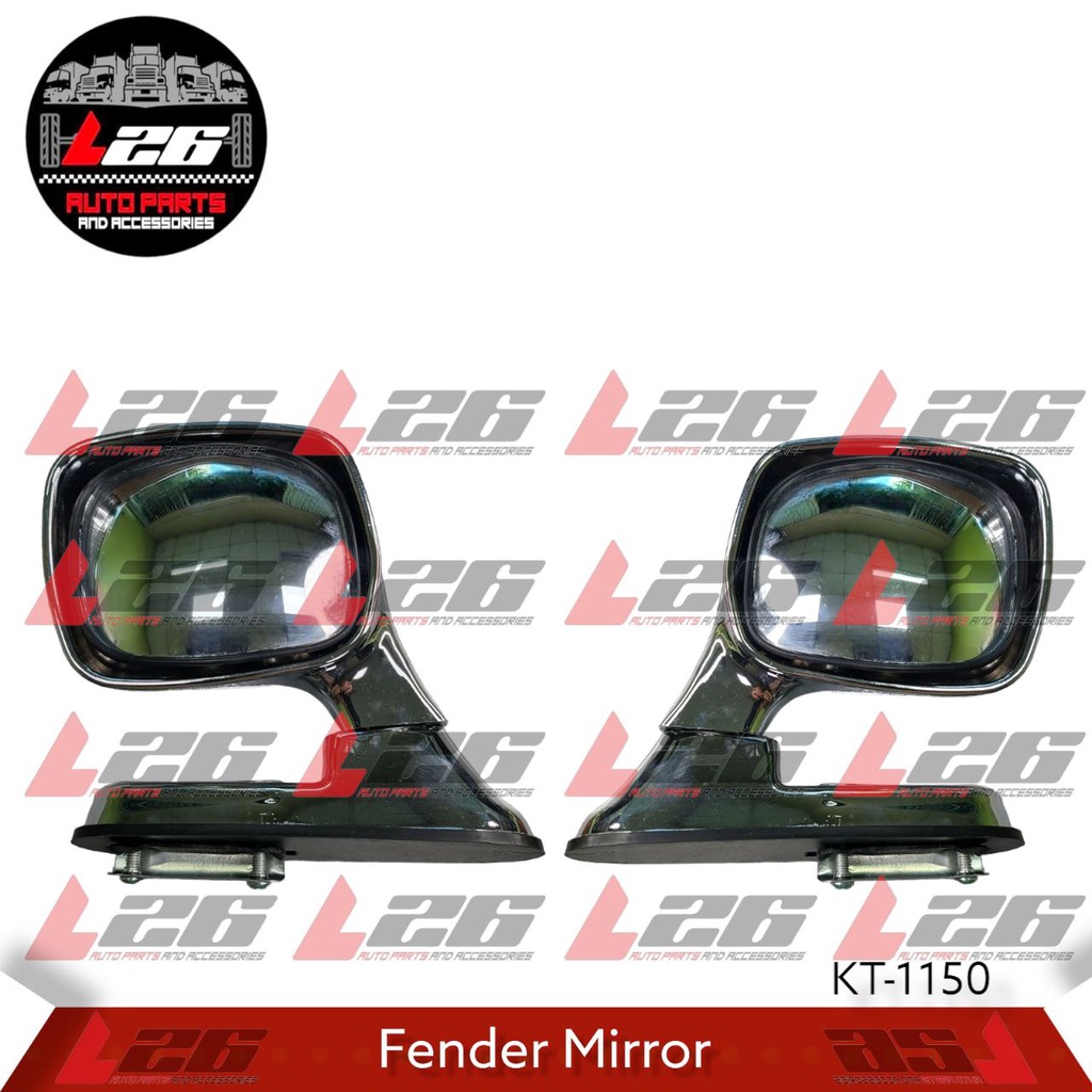 FENDER MIRROR Universal Chrome RH/LH | Shopee Philippines