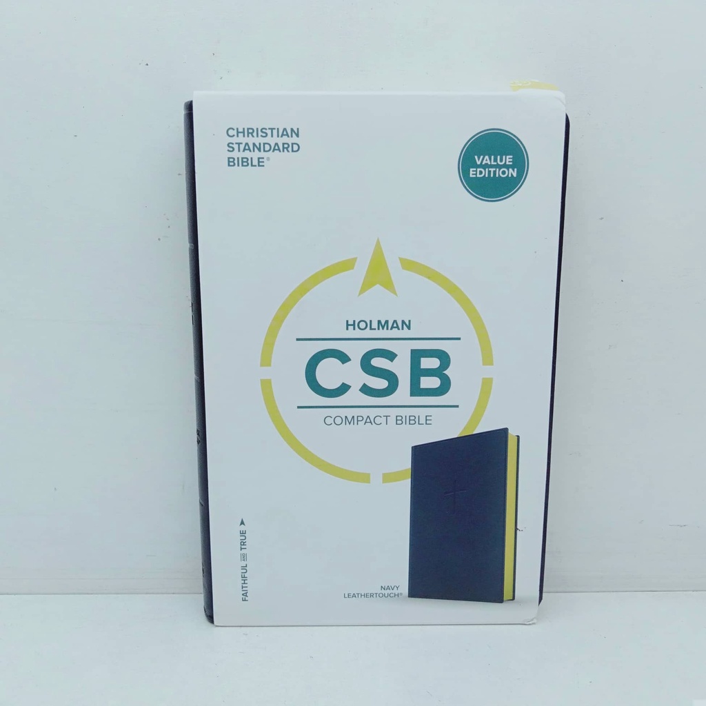 CSB COMPACT BIBLE, Navy LeatherTouch, Value Edition BY Holman | Shopee ...