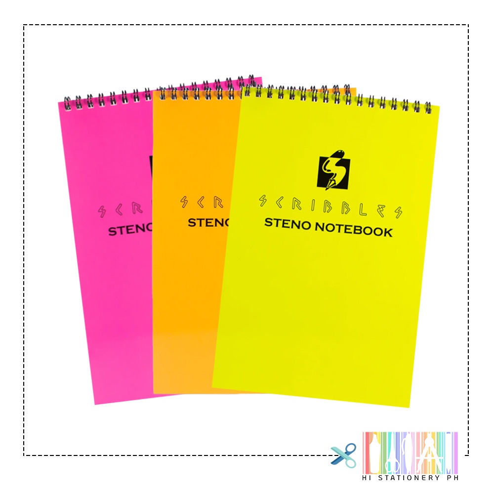 SCRIBBLE Steno Notes 60 Leaves - 10PCS | Shopee Philippines