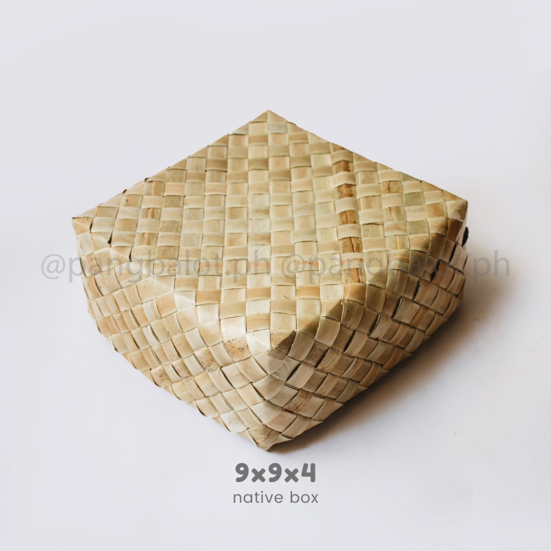 Native Pandan BOX - 7x7x4 / 9x9x4 / 11x11x4 / 10x8x3 / 11x16x4 | Shopee ...
