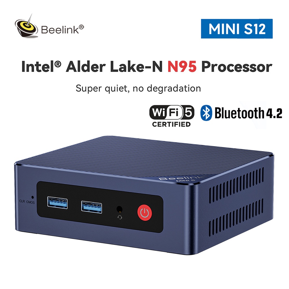 Beelink MINI S12 Mini PC 12th Gen Intel Alder Lake N95 Windows 11 MINI ...