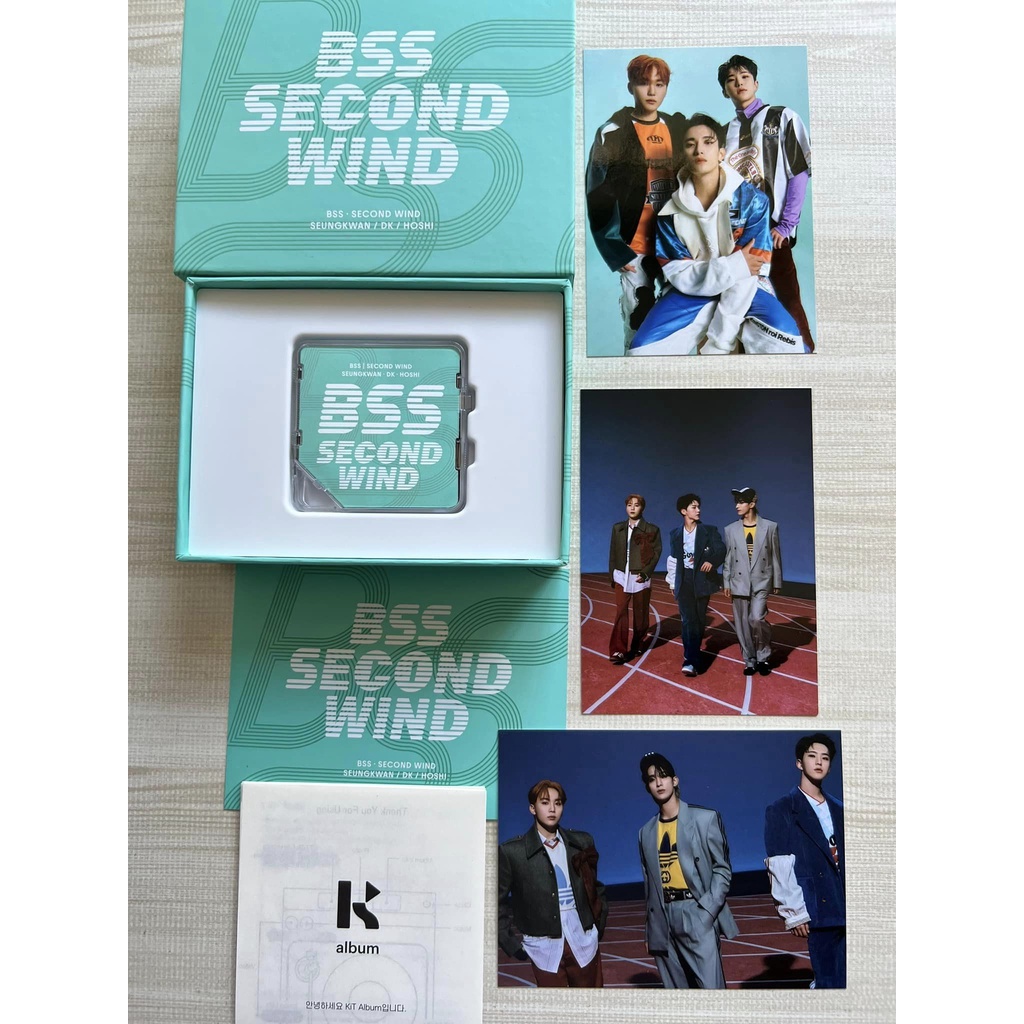 SEVENTEEN BSS 1st Single Album 'SECOND WIND" KiT ver. Tingi Photocards PC | Shopee Philippines