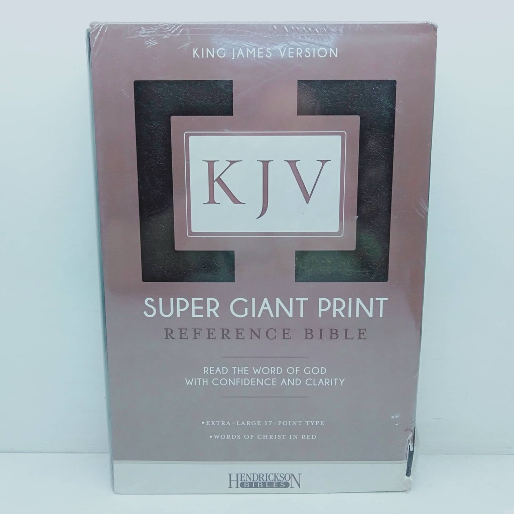 KJV SUPER GIANT PRINT REFERENCE BIBLE , Imitation Leather(SOFTCOVER) BY ...