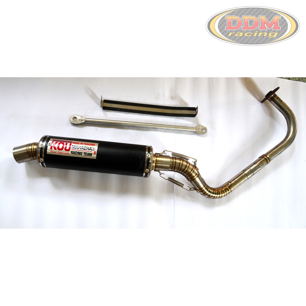KOU Racing Pipe for Honda Beat tube type. 35mm Black Elbow. Standard ...